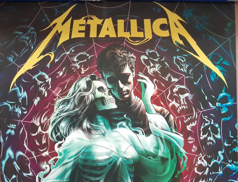 Metallica Inamorata Poster Andrew Cremeans 72 Seasons Numbered | eBay