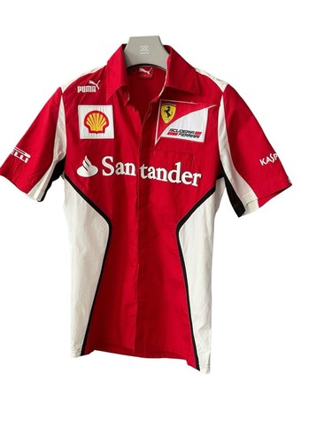 Original puma ferrari shirt Formula1 Shell Red Size:small | eBay