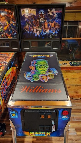 Pinball cover protection glass Monster Bash Williams | eBay