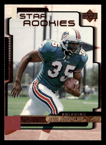 James Johnson 1999 Upper Deck Rookie Card #246 Miami Dolphins | eBay