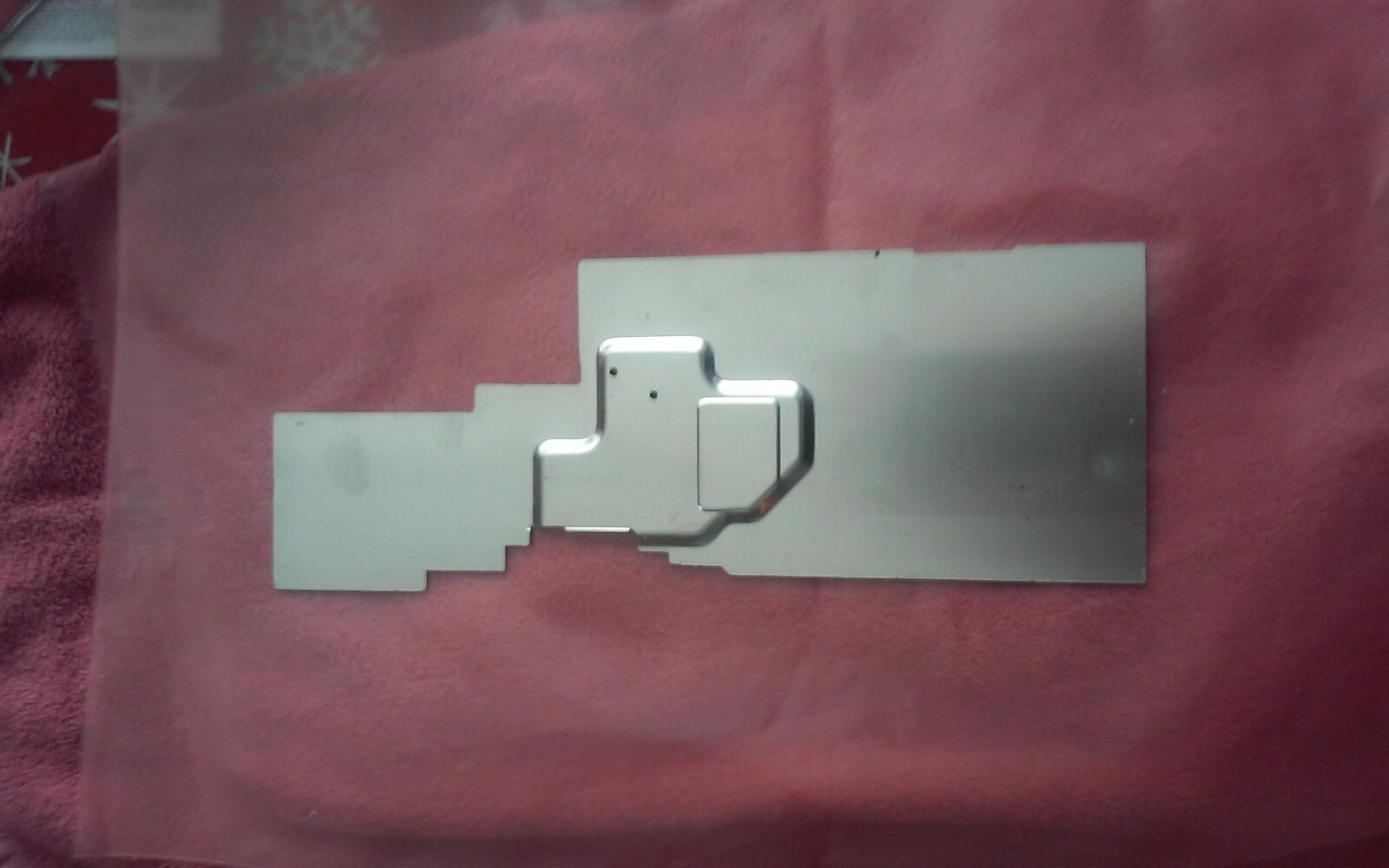 Vintage MOTHERBOARD CPU COOLING ALUMINUM HEAT SHIELD-COMPAQ EVO N800C ...