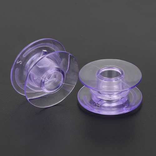 2x Empty Bobbins Plastic Spool Replacement For Sewing Machine Household ...