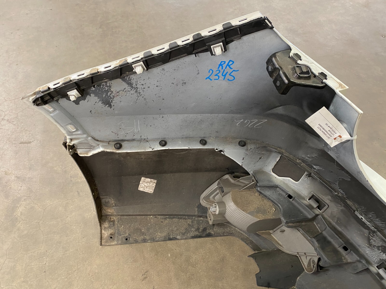 ⭐2016-2018 HONDA PILOT REAR BUMPER PANEL COVER ASSEMBLY WHITE OEM ...