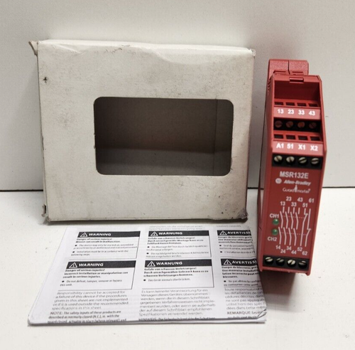 NEW OLD STOCK! ALLEN-BRADLEY GUARDMASTER SAFETY RELAY MSR132E 440R ...