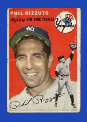 1954 Topps Set-Break # 17 Phil Rizzuto LOW GRADE (crease) *GMCARDS* | eBay