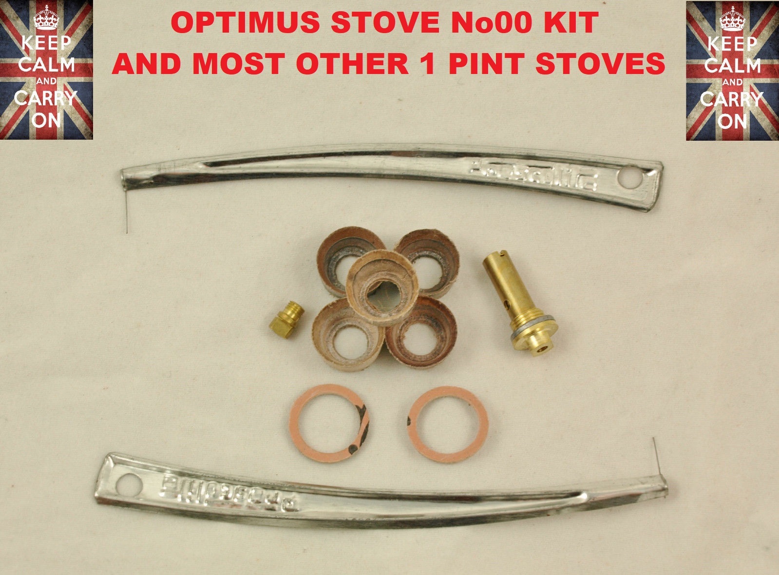 OPTIMUS STOVE No00 REPAIR KIT WASHERS KEROSENE STOVE CAMPING STOVE ...