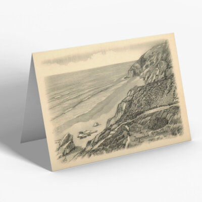 GREETING CARD - Vintage Cornwall - Tregardock, Nr. Delabole | eBay UK