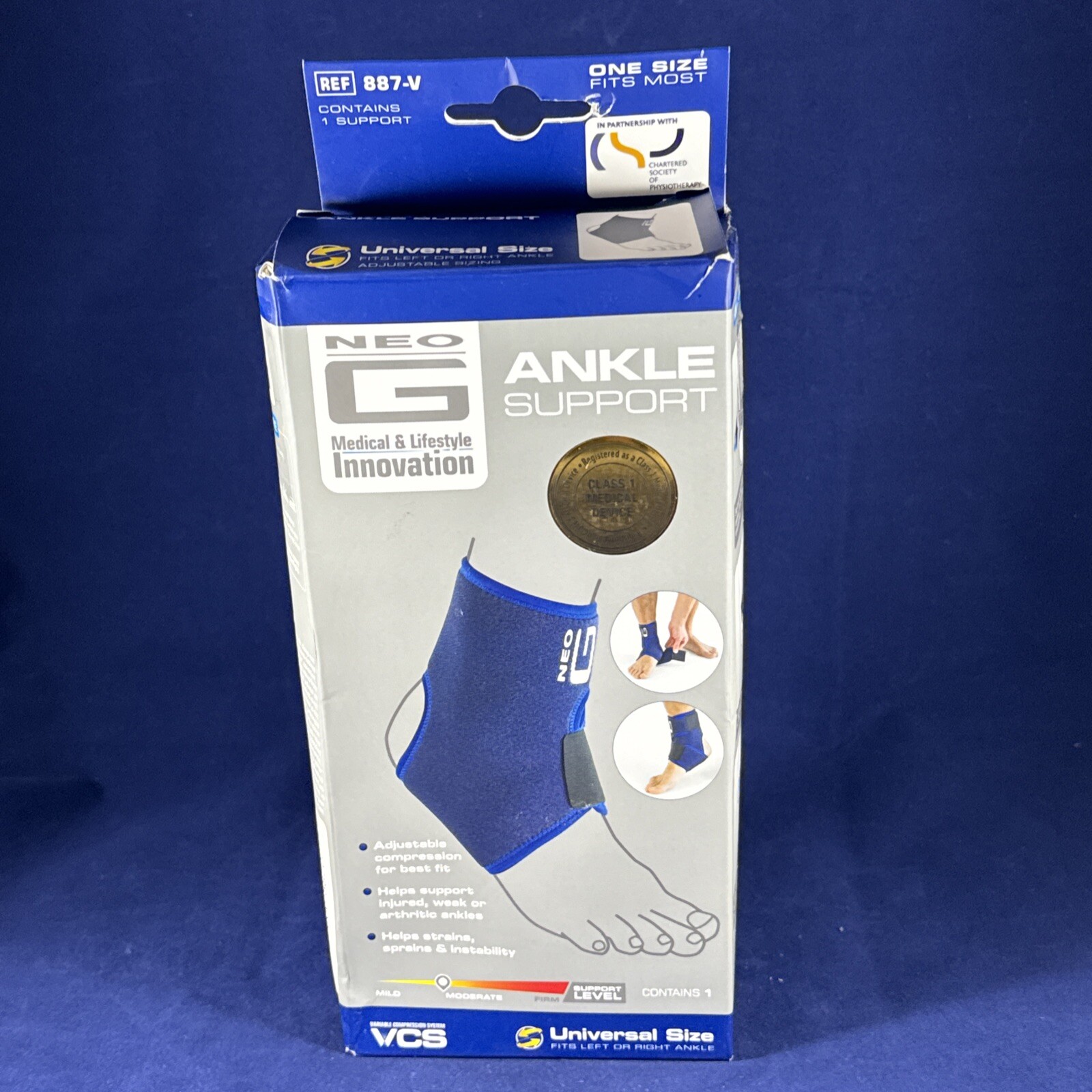 Neo G Ankle Support Brace - Class 1 Medical Device Moderate Support ...