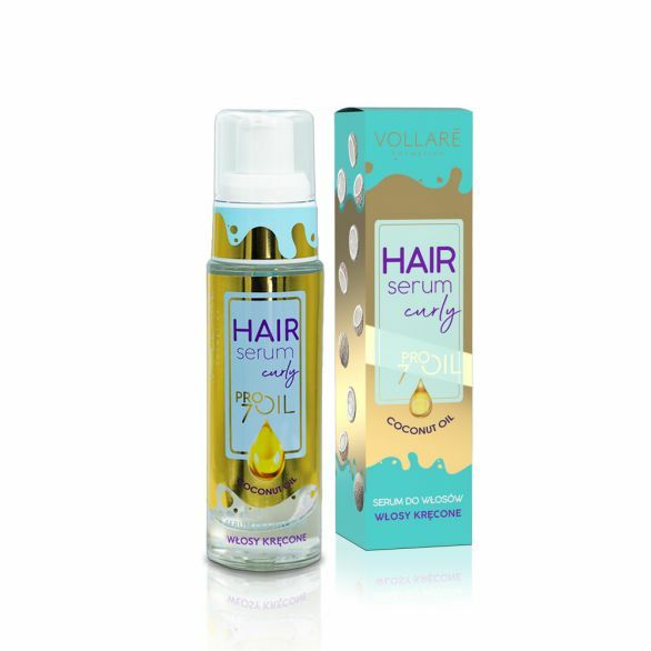 Vollare Cosmetics Hair Serum Concentrated Proils Coconut Oil Curlys ...