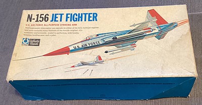 Ringo Toy Corp. N-156 Jet Fighter Plastic Model Kit | eBay