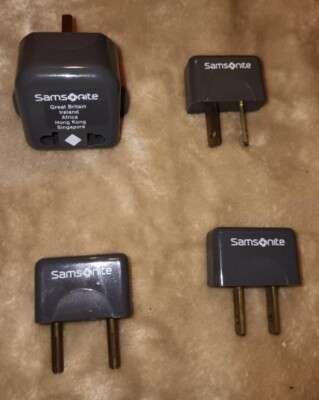 Samsonite Adaptor Electrical Plug Sockets | eBay