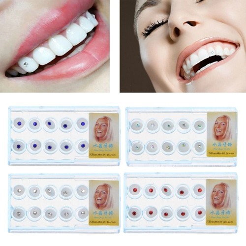 Colorful Jewelry Manicure Teeth Decorations Gem Decor Dental Crystal ...