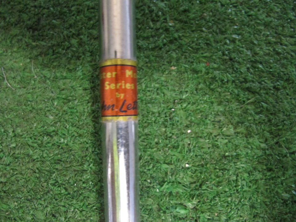 RARE, THE BANKER PUTTER BY JOHN LETTERS, SCOTLAND, PRO ONLY GRIP 36" | eBay