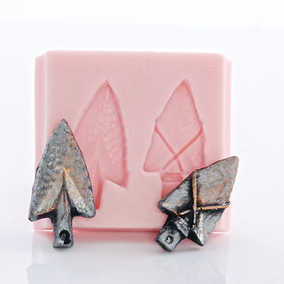 Arrowhead Silicone Mold - Polymer Clay, Metal Clay, Resin - Food Safe ...
