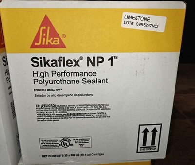 SIKAFLEX NP1 HIGH PERFORMANCE POLYURETHANE SEALANT CASE OF 30 color ...