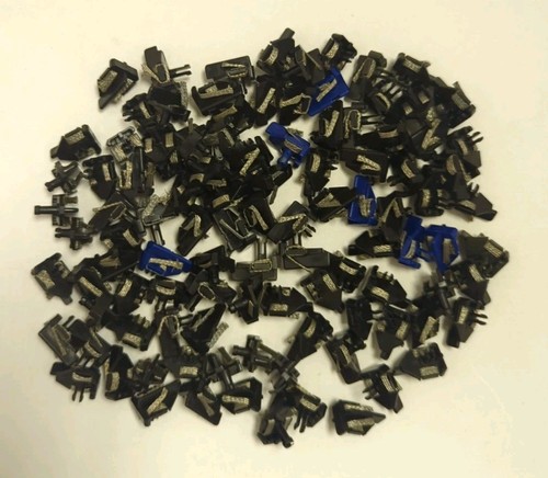 (lot of 103) Scalextric 1/32 Slot Car Guide Pins with Braids old style ...