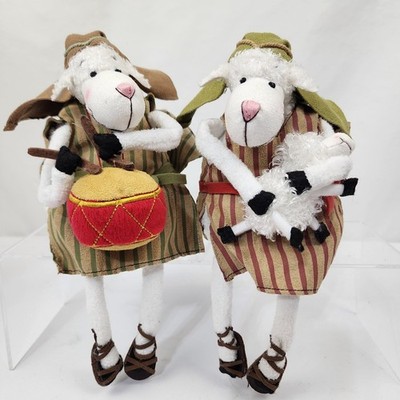 Hallmark 2005 Dayspring Really Wooly Eli the Sheppard & Zeb Drummer ...