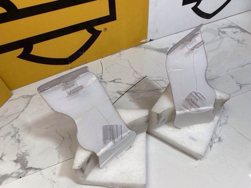 96-04 Honda 1500 Valkyrie Snap On Wind Deflector Rain Shields Crash Bar ...