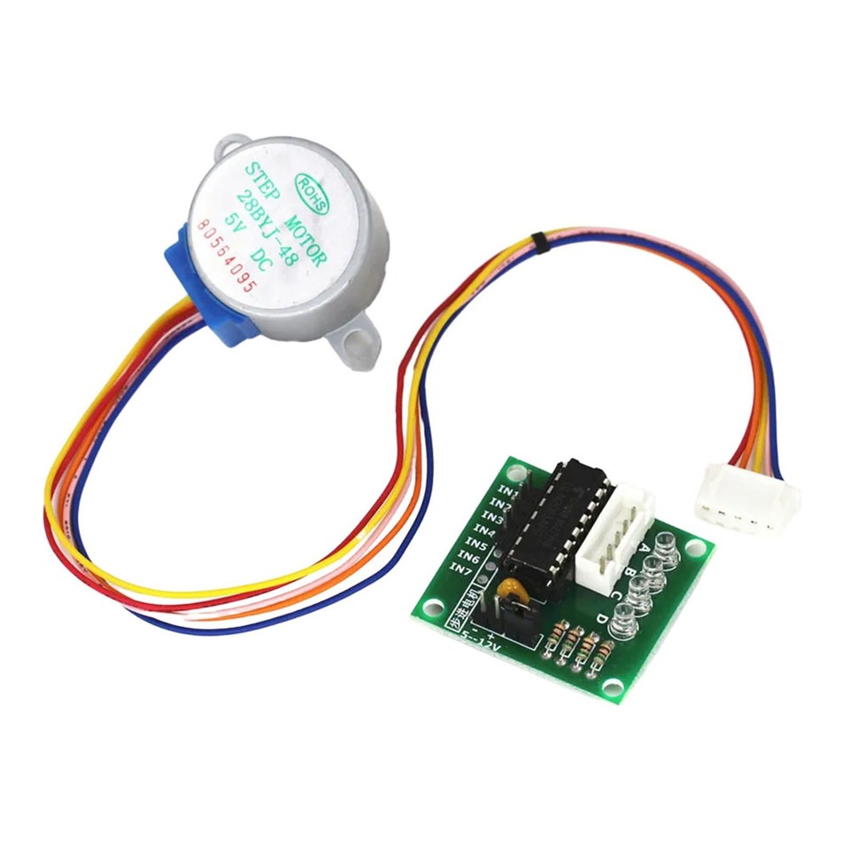 Robust 5V Stepper Motor and ULN2003 Driver for Lightweight Applications ...