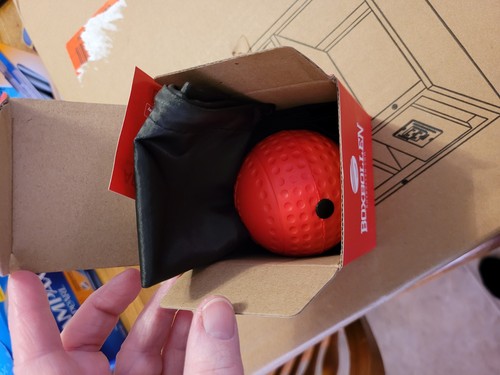 Boxbollen Original MMA Gear Boxing Ball Workout Exercise & QR Code App ...