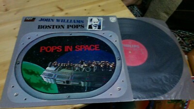 JOHN WILLIAMS BOSTON POPS POPS IN SPACE Japan LP STAR WARS 9500 921 ...
