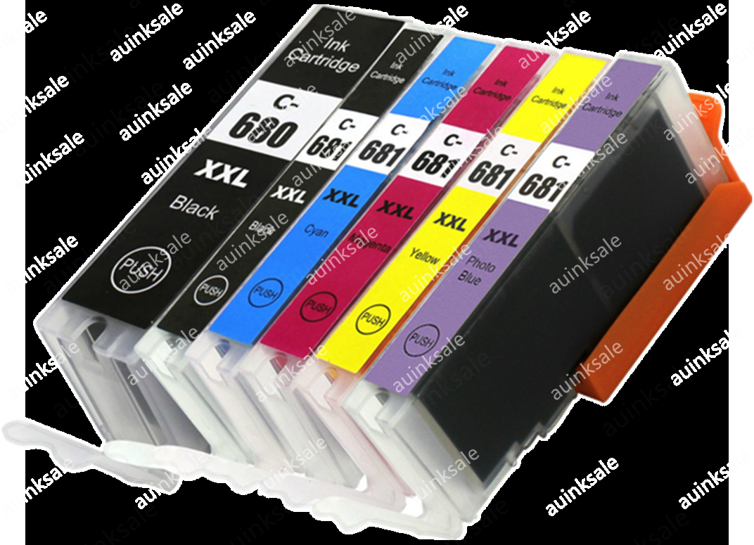 6x Ink Cartridges PGI-680 CLI-681 XXL For Canon TS8160 TS8260 TS8360 ...