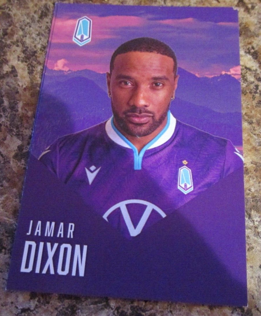 2022 PACIFIC FC TRIDENT SOCCER JAMAR DIXON SINGLE PLAYER CARD CANPL | eBay