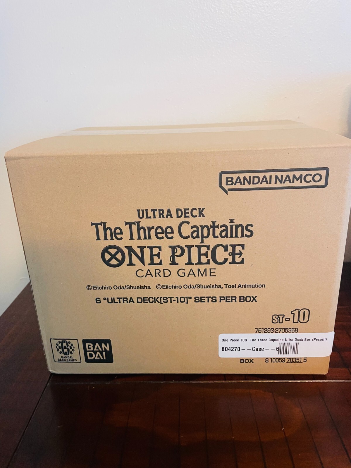 One Piece Card Game The Three Captains Ultra Deck Starter Deck ST-10 6 ...