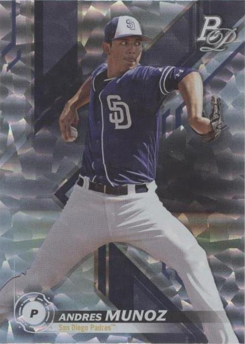 2019 Bowman Platinum - Wal-Mart Top Prospects Andres Munoz #TOP-89 Icy ...