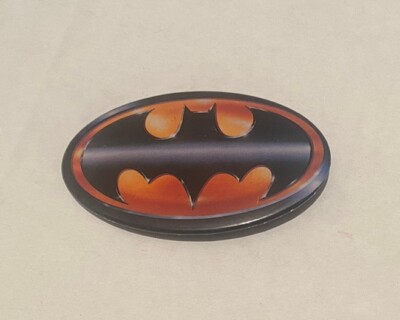 Vintage 1989 Batman Movie 2.75” Pinback Button Pin Bat Signal Symbol ...