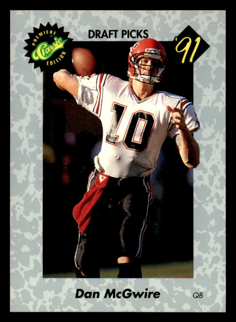 Dan McGwire 1991 Classic Rookie Card #14 San Diego State Aztecs | eBay