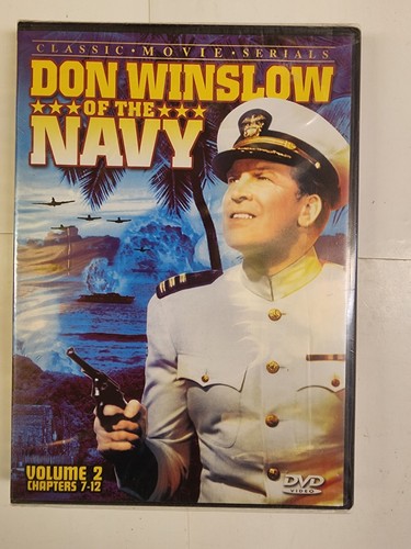 Don Winslow of the Navy 2 (Chapters 7-12) (DVD, 1943) BRAND NEW FACTORY ...