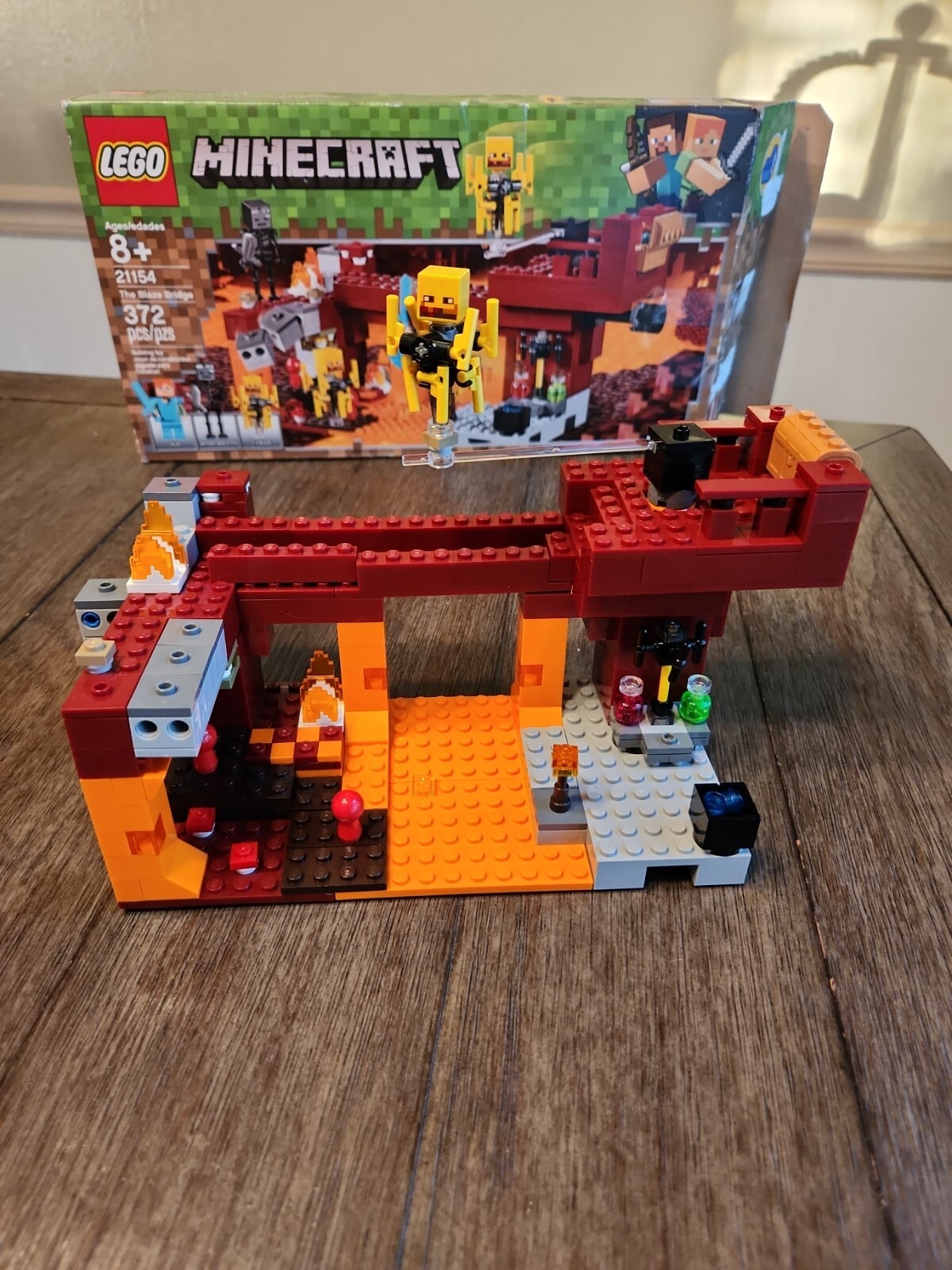 LEGO Minecraft The Blaze Bridge (21154) READ 673419304481 | eBay