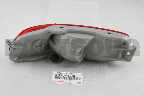 8192048020 Genuine Toyota REFLECTOR ASSY, REFLEX, LH 81920-48020 | eBay
