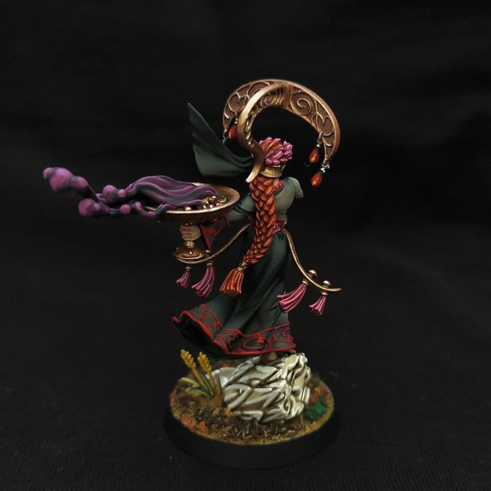 Scinari Cathallar painted Warhammer AoS Lumineth Realm-lords Warcry ...