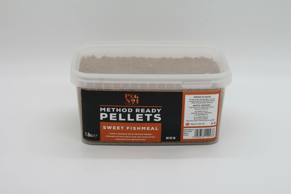 Peg no.1 Method Ready Pellets 1.8kg *Pay 1 Post* | eBay UK