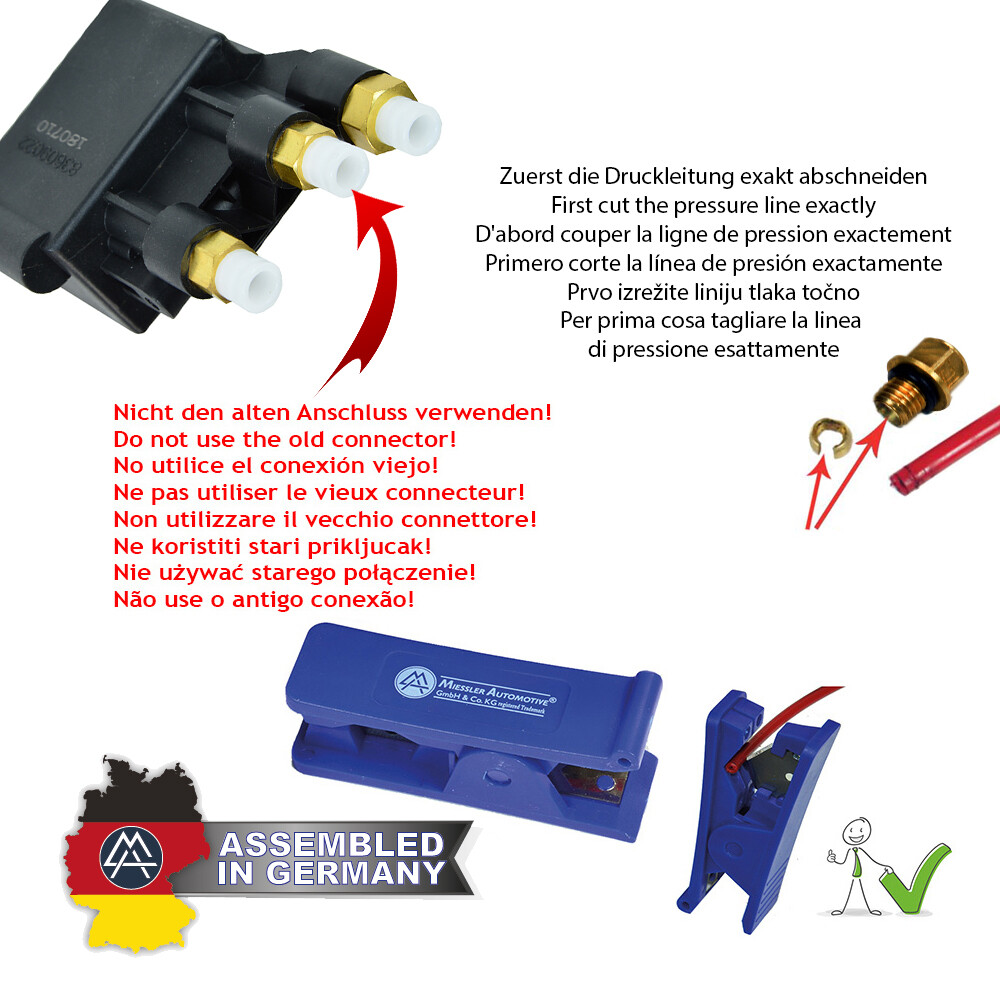 5' BMW G31 Air supply system valve air suspension 37206886721 | eBay