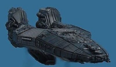 Colonial Defender Battlestar Galactica Mahogany Kiln Dry Wood Model ...