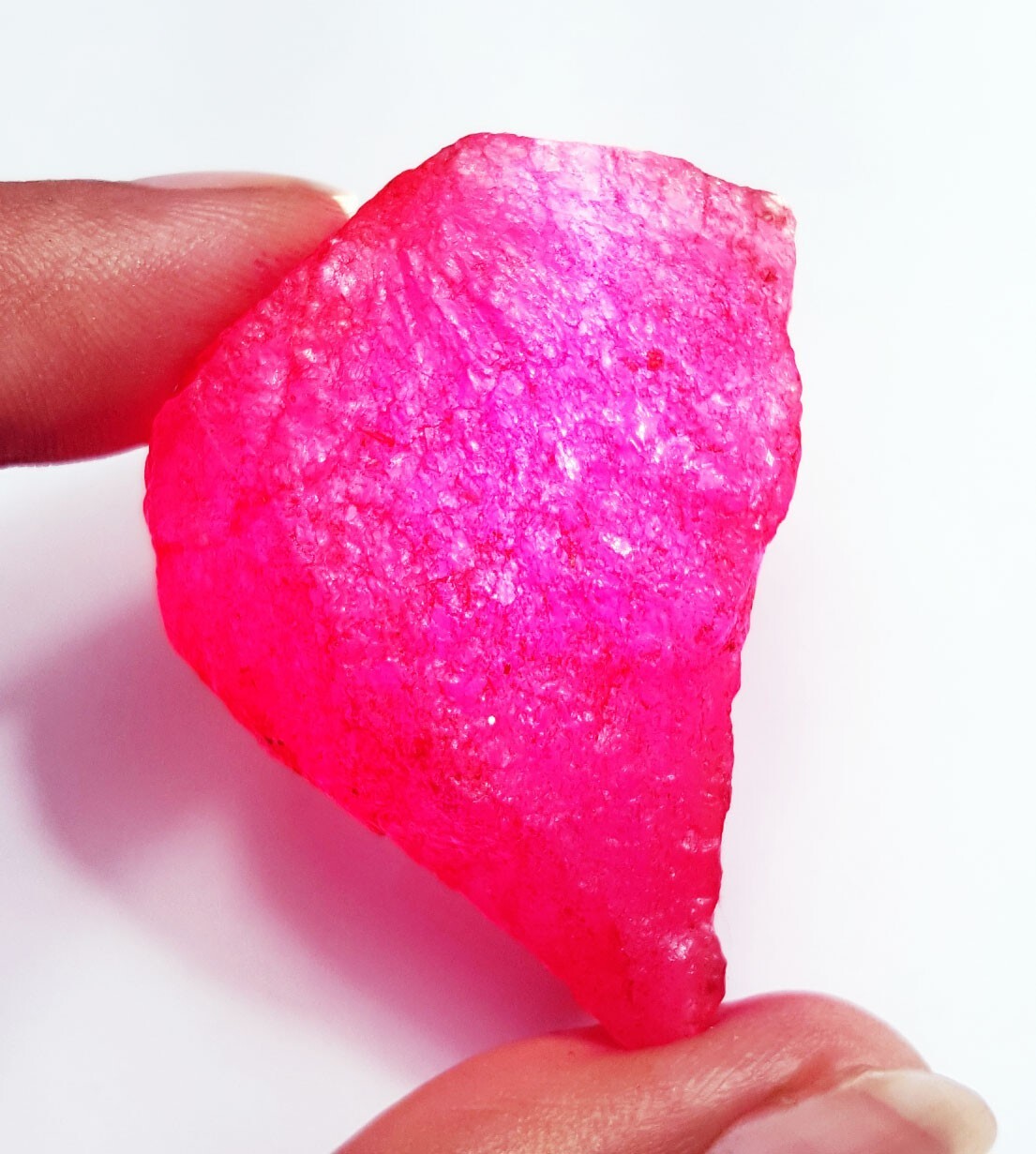 Natural Red Beryl (Bixbite) Rough 150.00 Ct Certified Loose Gemstone ...