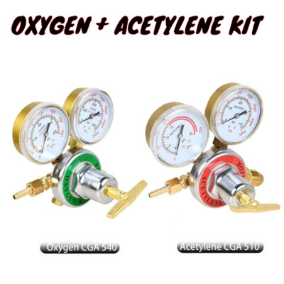 Oxy Acetylene Welding - Acetylene Regulators Gauges