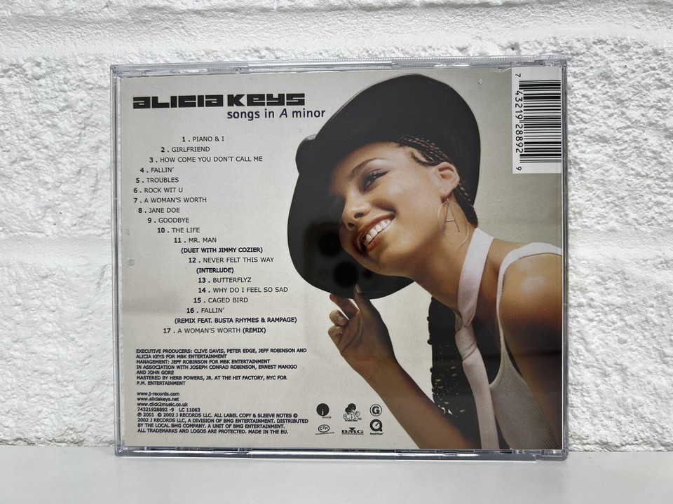Alicia Keys CD Collection Album Songs In A Minor Special Edition Genre ...