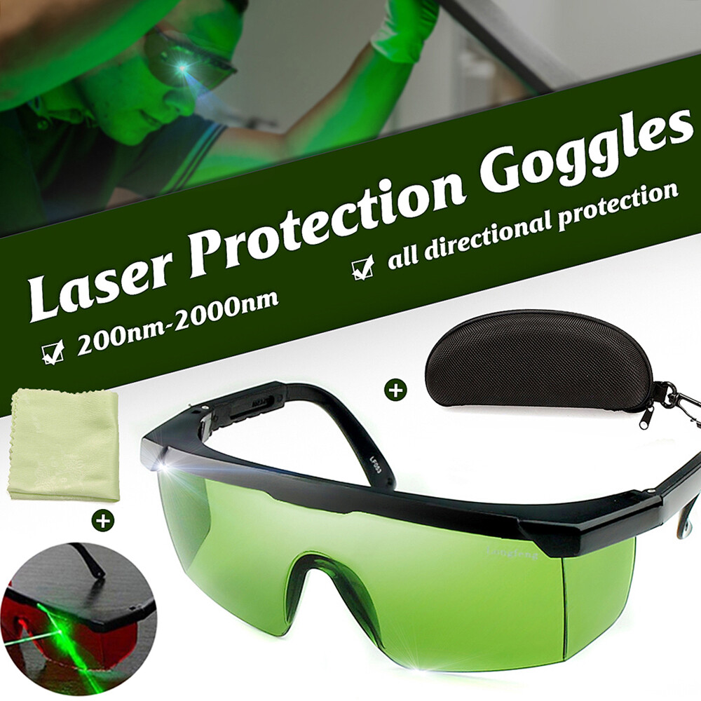 Laser Eye Protection Goggles 200-2000nm OD4+ Safety Spectacles ...
