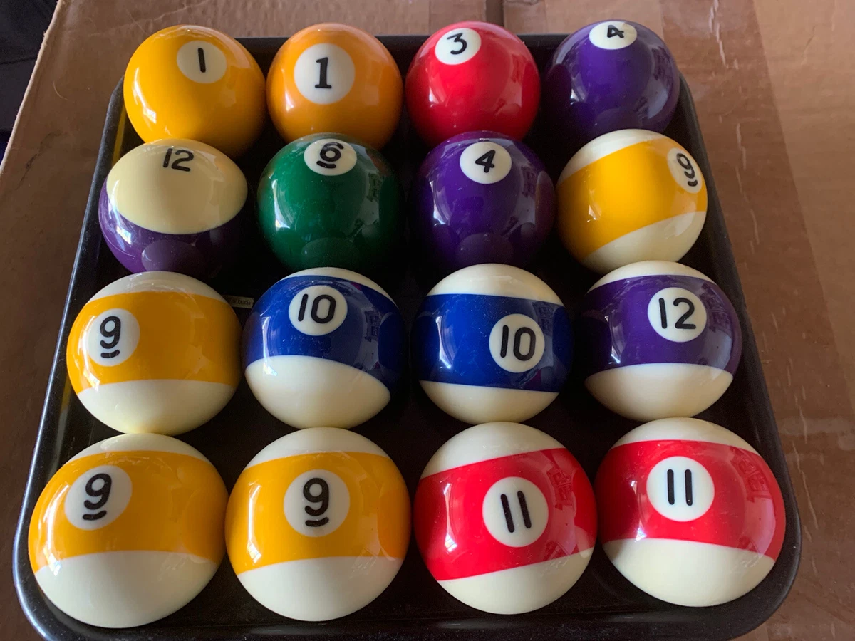 Pool Table Balls
