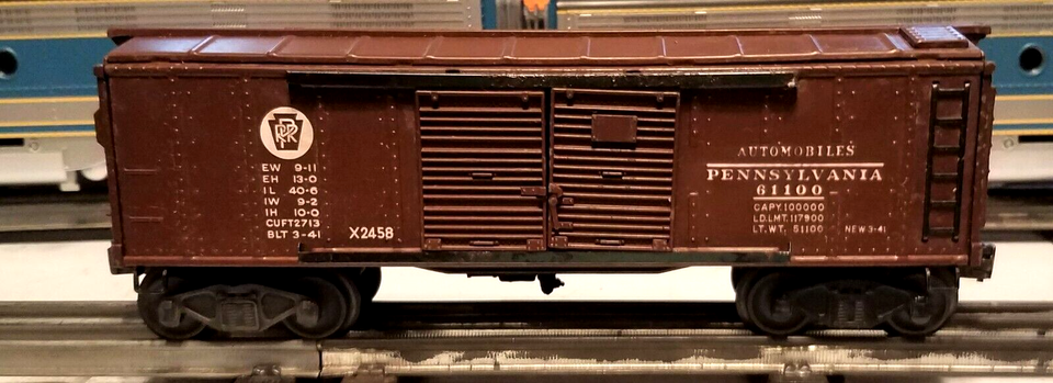 Lionel 2458 AUTOMOBILE CAR WITH FLYING SHOE TRUCKS IN GOOD CONDITION | eBay