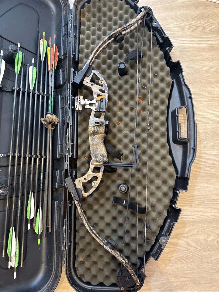 Jennings BuckMaster Compound Bow with Hard Plano Case + Arrows Set | eBay
