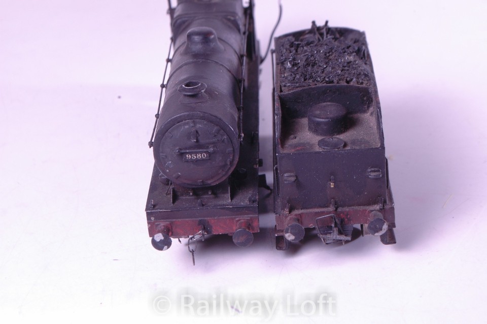 EM Gauge - Fowler Class 7F "Austin Seven" 9580 in LMS Black - White ...