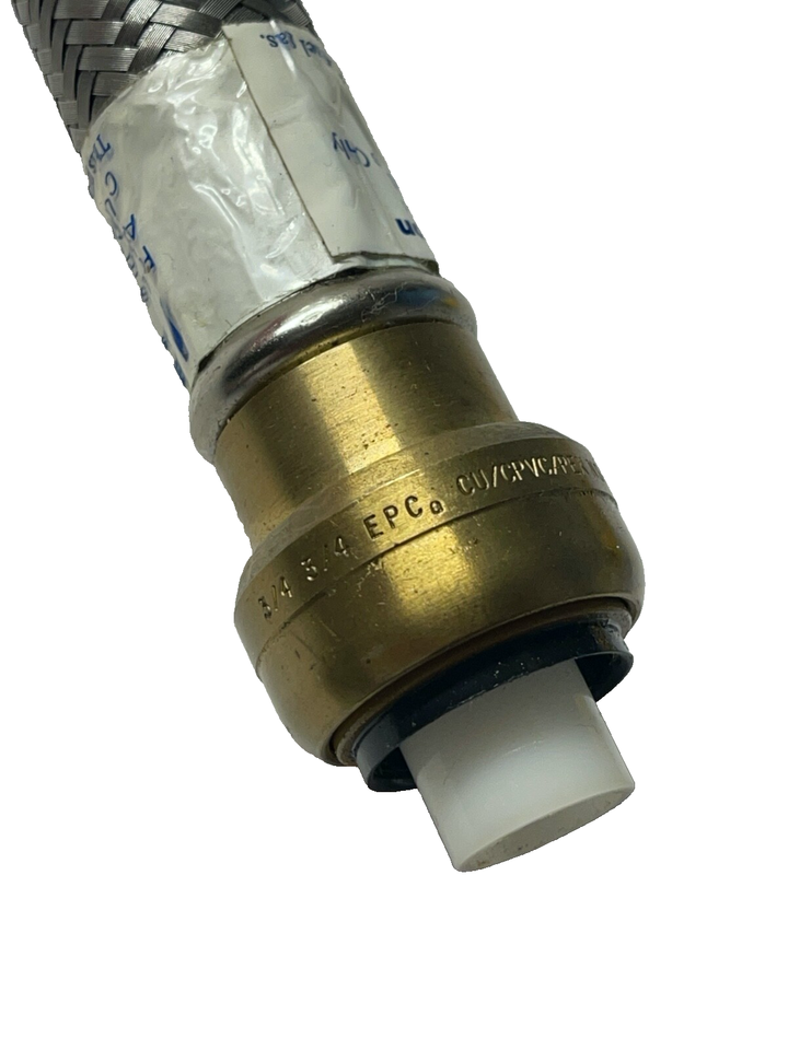 Shakbite Flexible Repair Coupling Hose Push to Connect Brass 3/4" x 15 ...