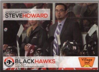 Steve Howard 2014-15 Waterloo Black Hawks | eBay
