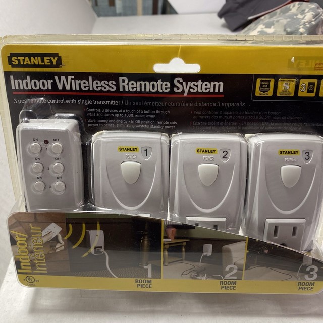 Stanley 31164 Indoor Wireless Remote Control with Single Transmitter ...