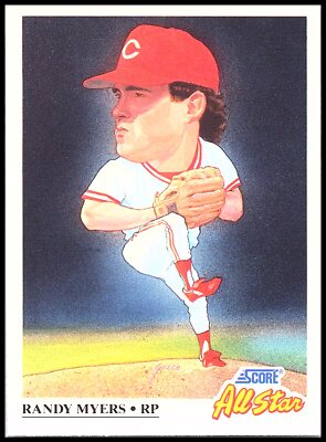1991 Score #662 Randy Myers | eBay